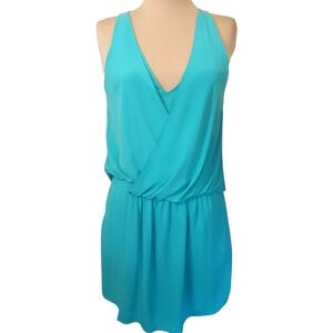 Elizabeth and James | Dresses | Elizabeth James Tianna Draped Turquoise ...